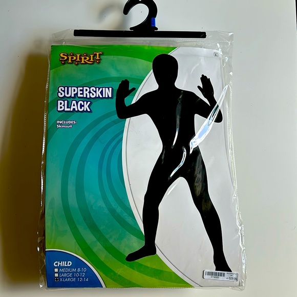 Spirit | Costumes | Spirit Superskin Black Skinsuit | Poshmark